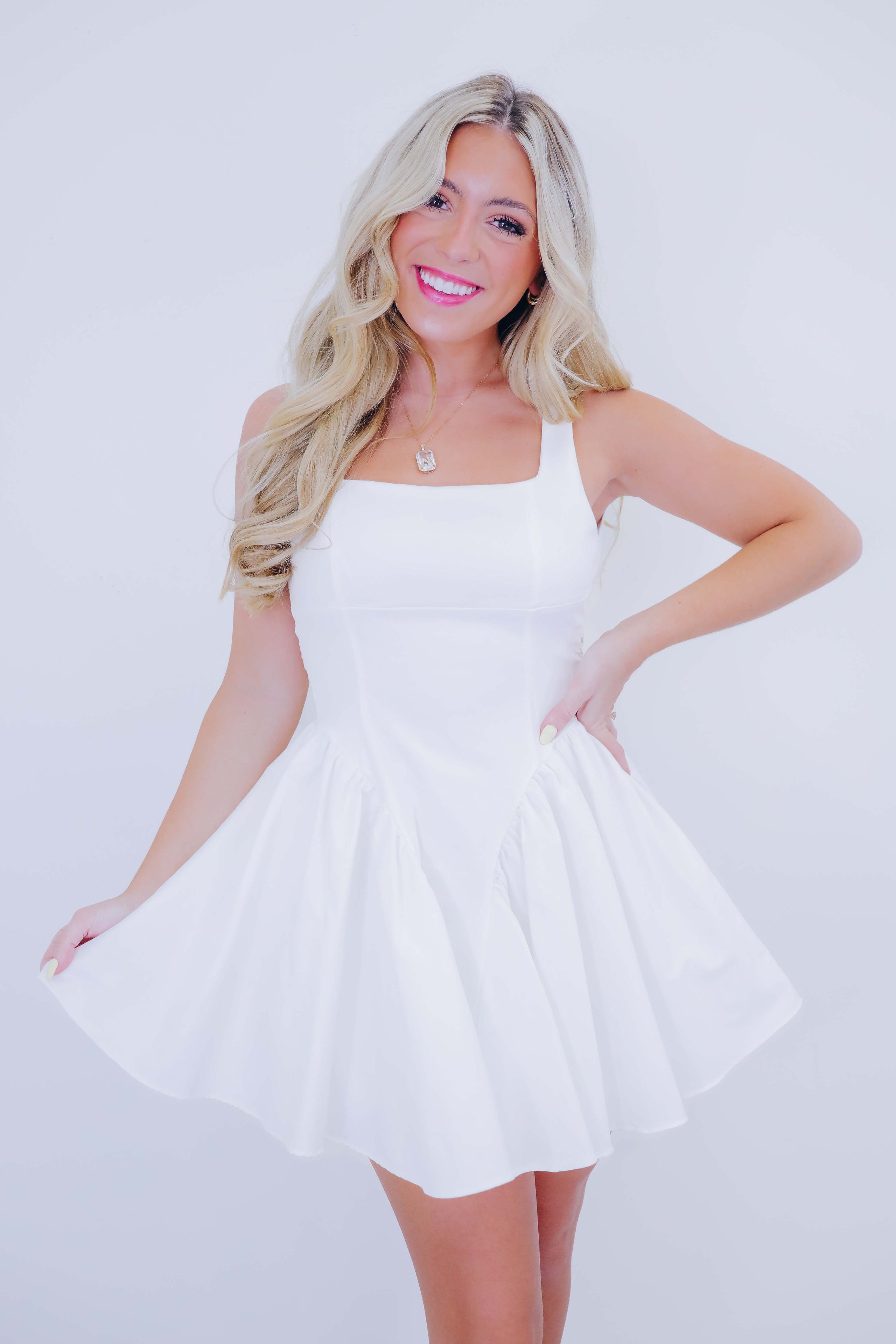 Davina Drop Waist Mini Dress - 2 Colors – Whiskey Darling Boutique